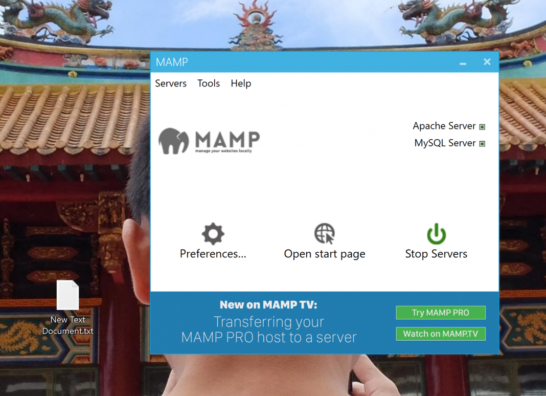 Set up a localhost and make a web page using MAMP and PHP - Samderlust
