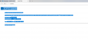 Set up a localhost and make a web page using MAMP and PHP - Samderlust